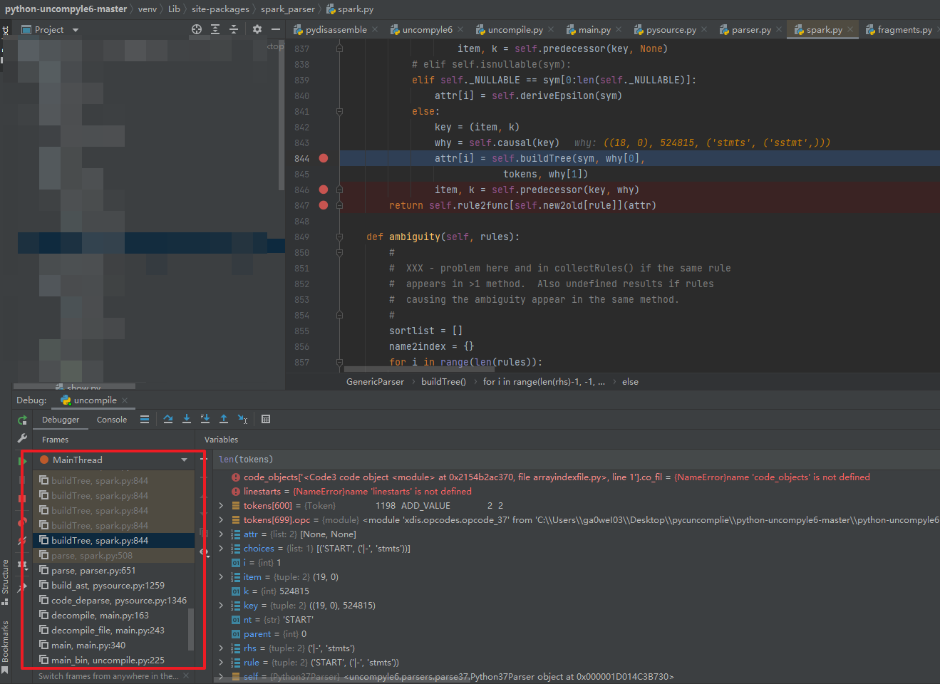 记一次对pyc反编译还原问题的分析 - ga0weI Blog
